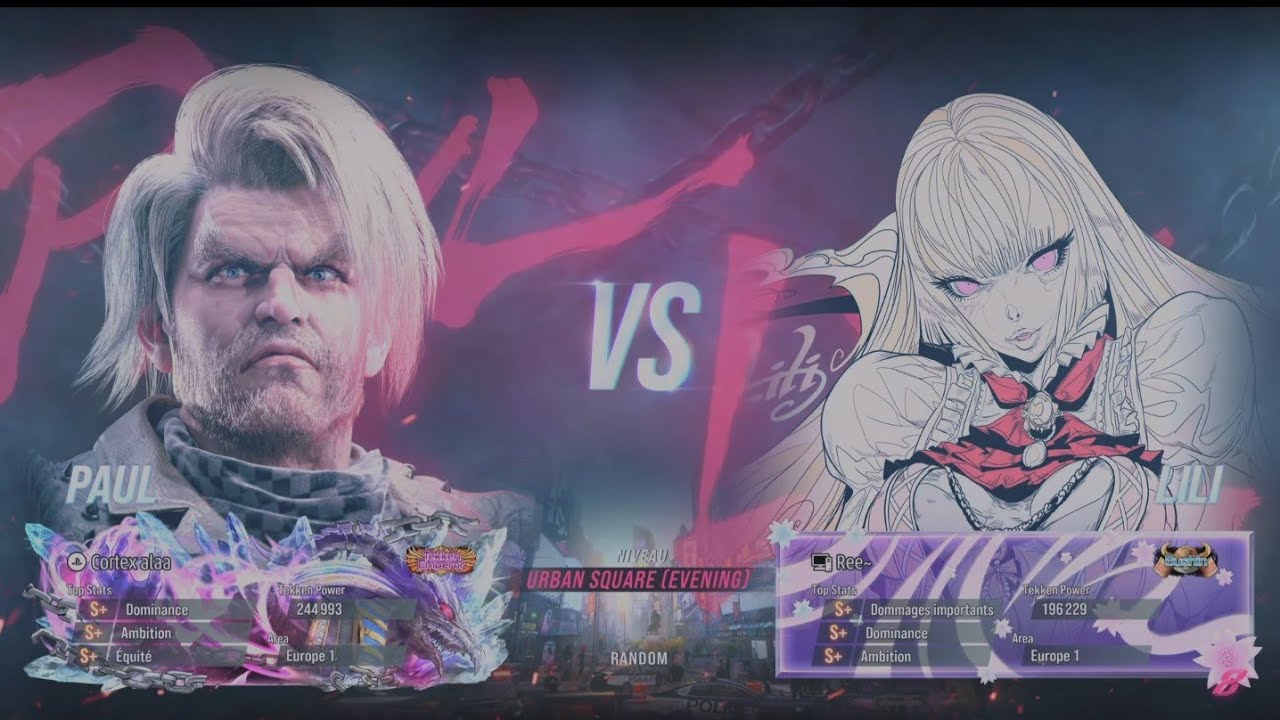TEKKEN 8 Cortex alaa (Paul) vs (Lili) Ree~ Matches - YouTube
