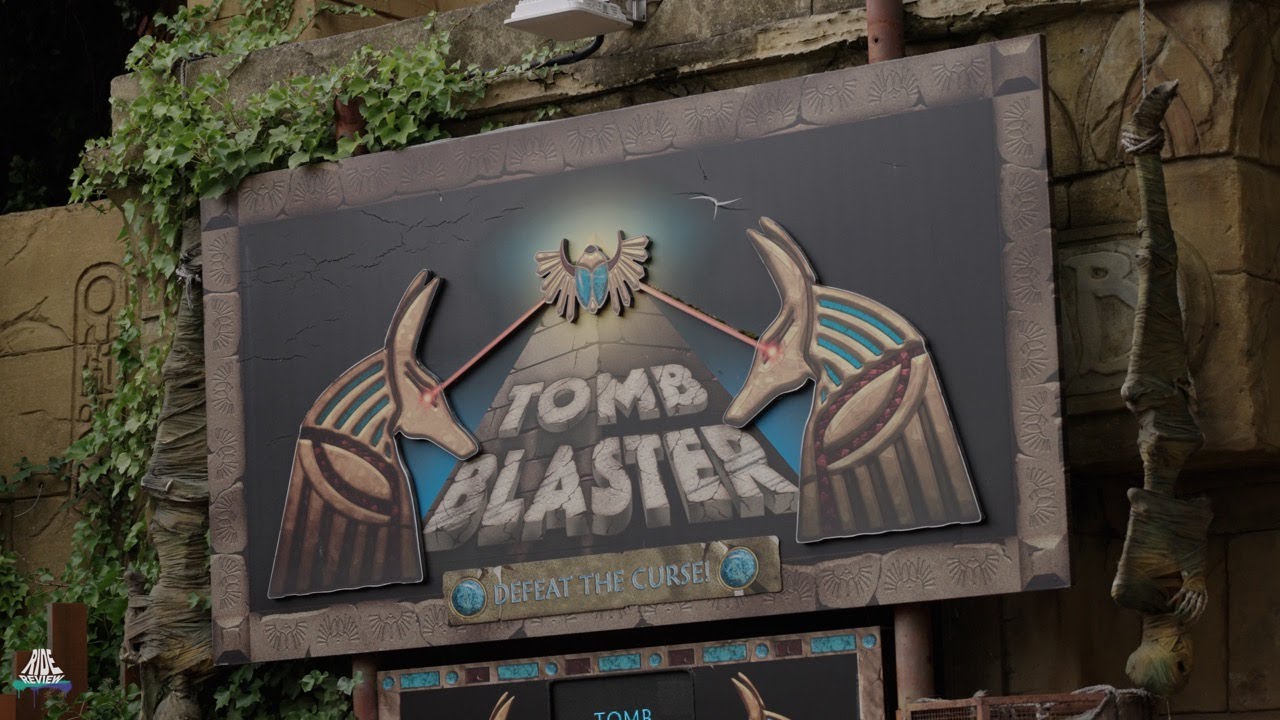 Tomb Blaster - POV - Chessington World of Adventures - YouTube