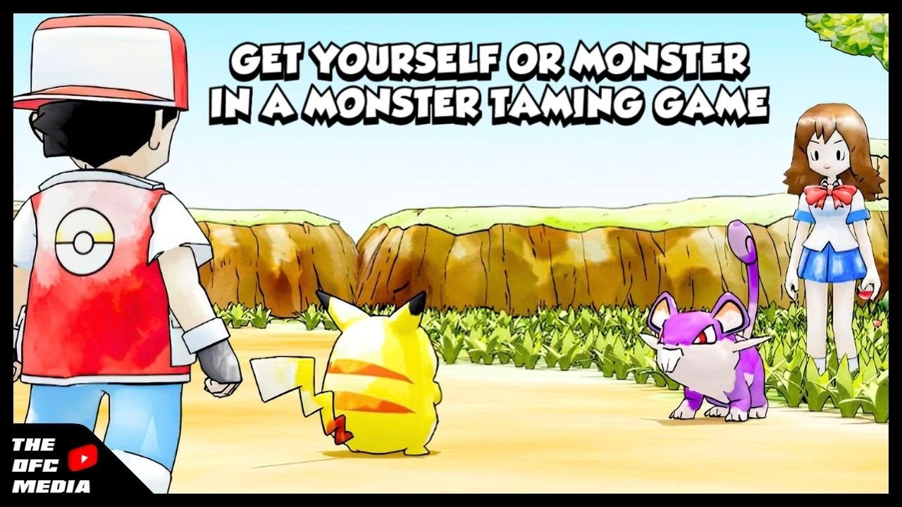 How To Get Yourself Or Your Monster Idea In A Monster Taming Game - YouTube