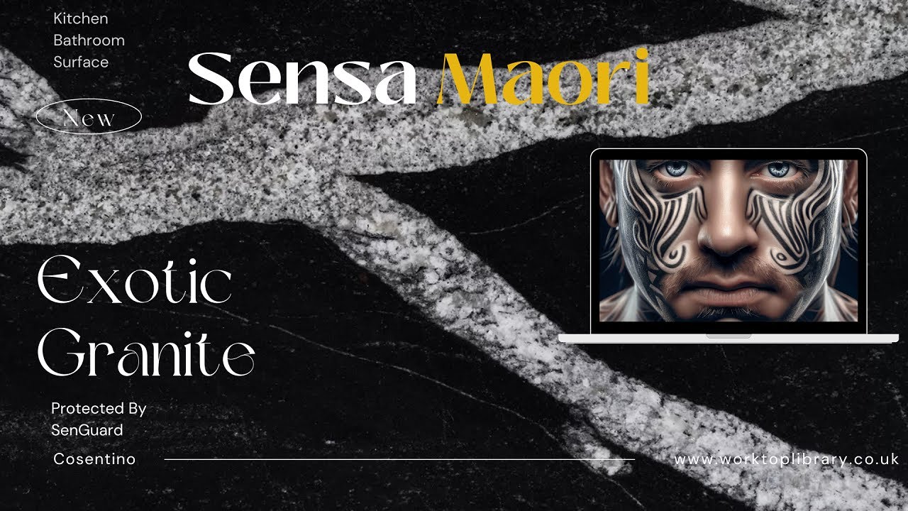Uplift Your Space with Unconventional Sensa Maori Granite - YouTube