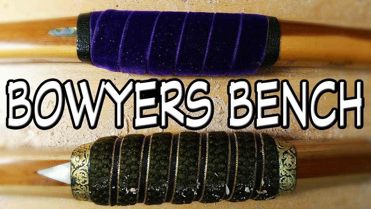 How to set up A Longbow Bowyers bench and Tiller - YouTube