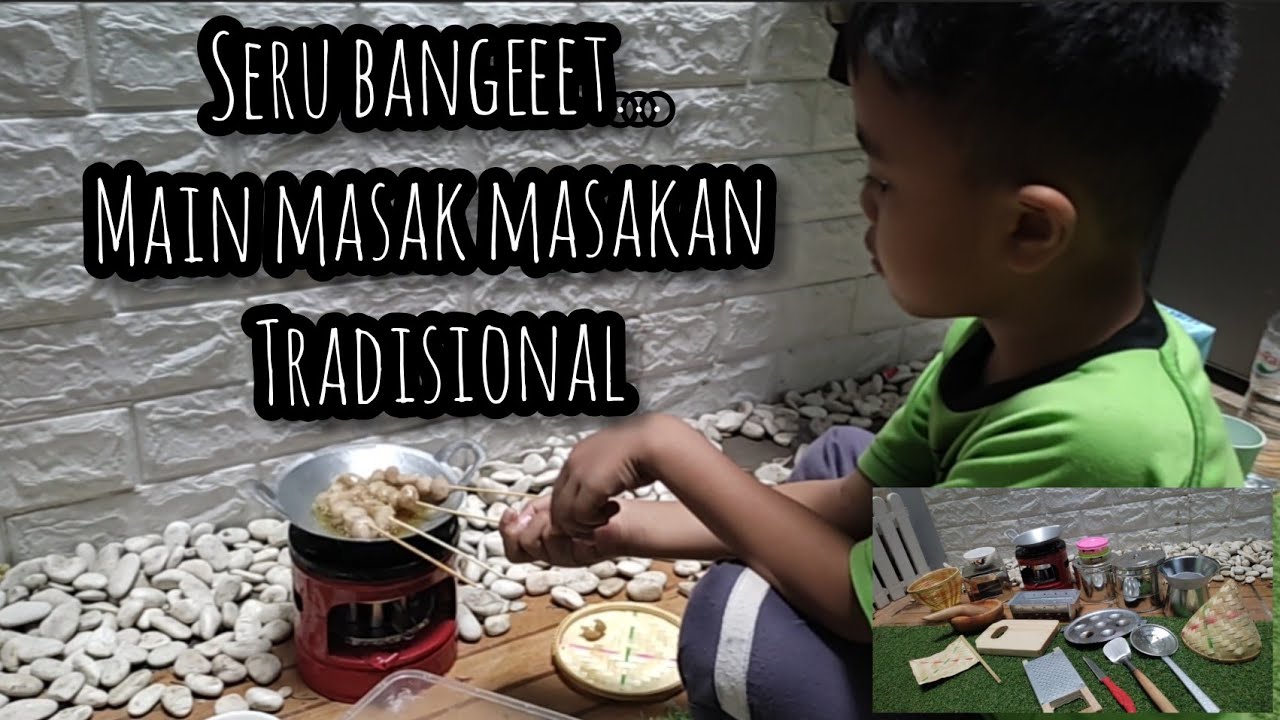 Main masak masakan pake alat masak mini tradisional | Daily vlog - YouTube