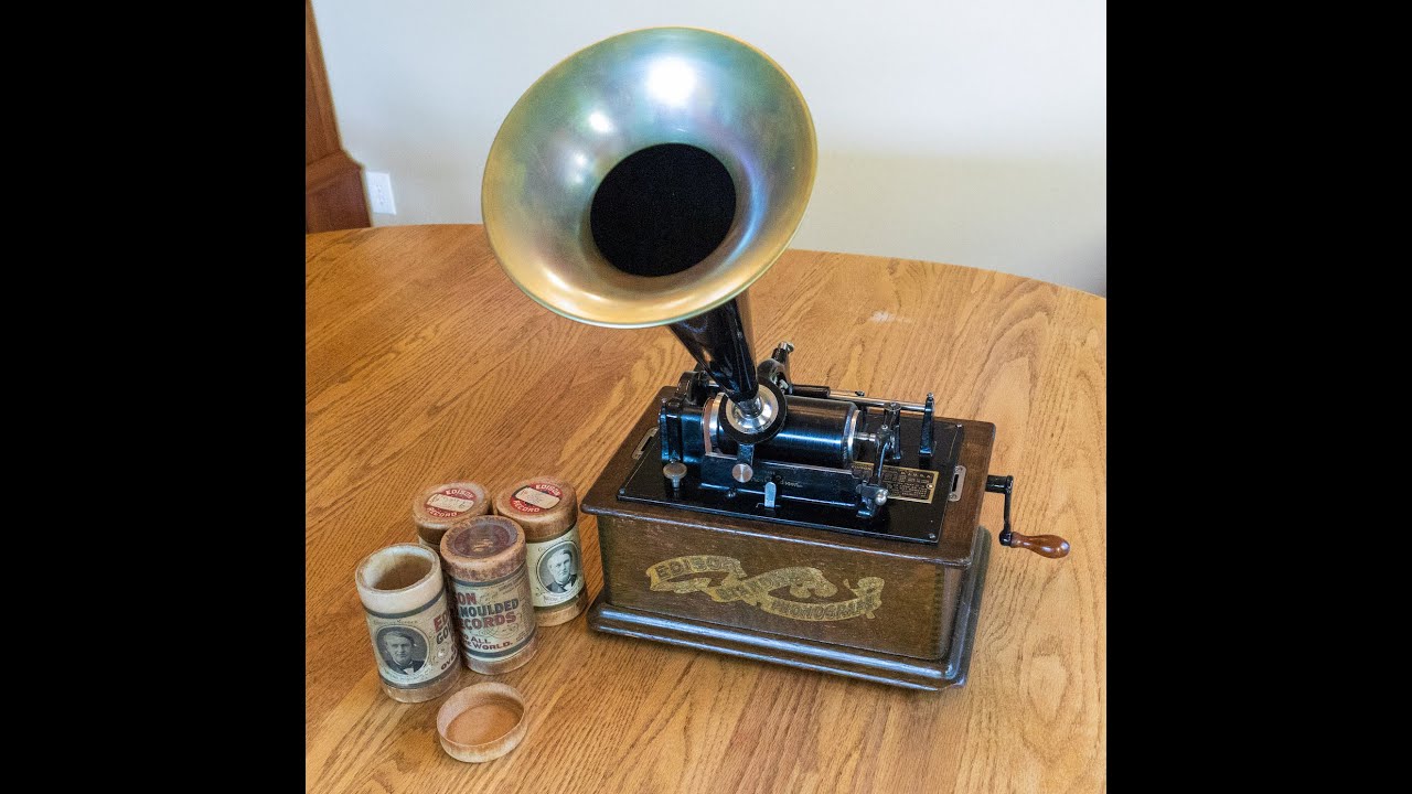 Restoring and Edison Standard Phonograph - YouTube