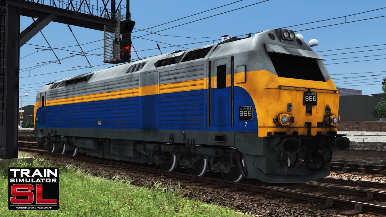 SLR Class M9 - 866 Locomotive First Test Run After Sent to France ...