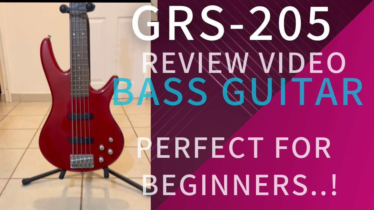 IBANEZ Gio GRS-205 strings bass review #ibanezbass #ibanezgio #bajistas ...