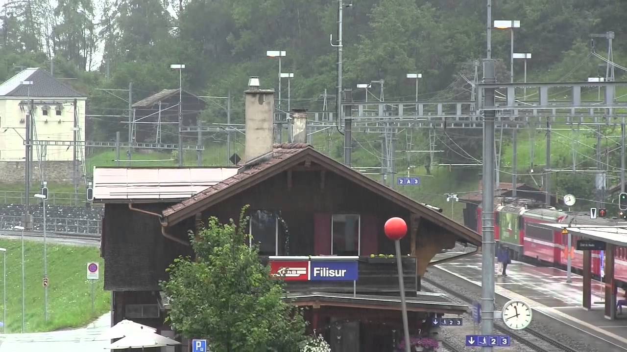 Bahnhof Filisur - YouTube