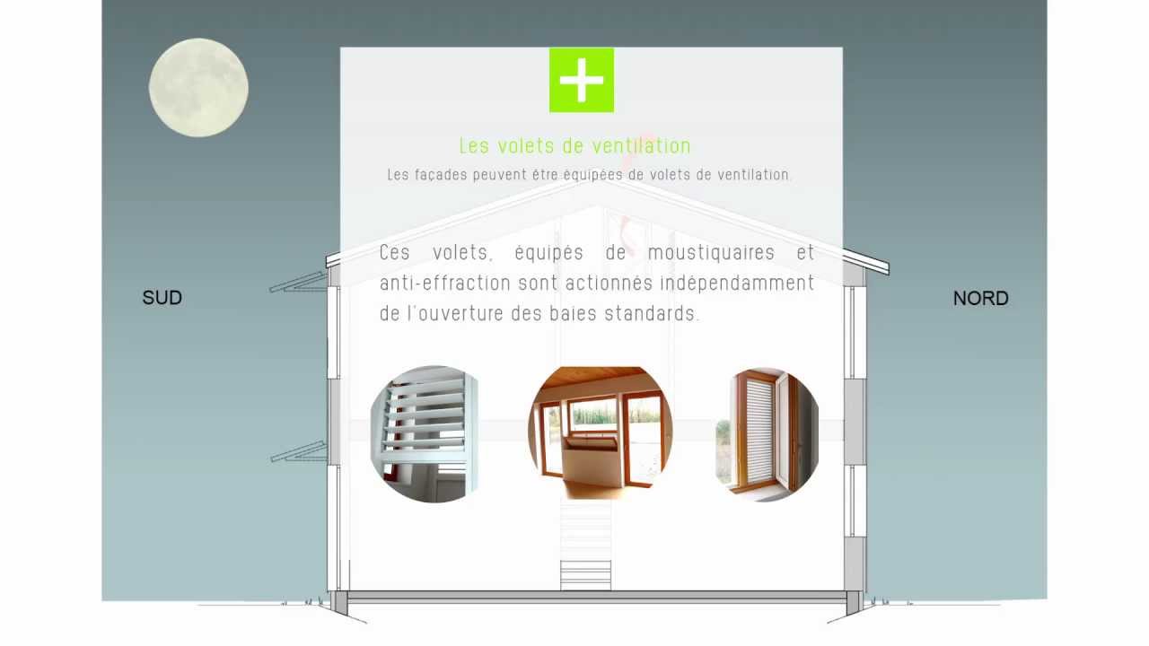 La ventilation naturelle nocturne en été - YouTube