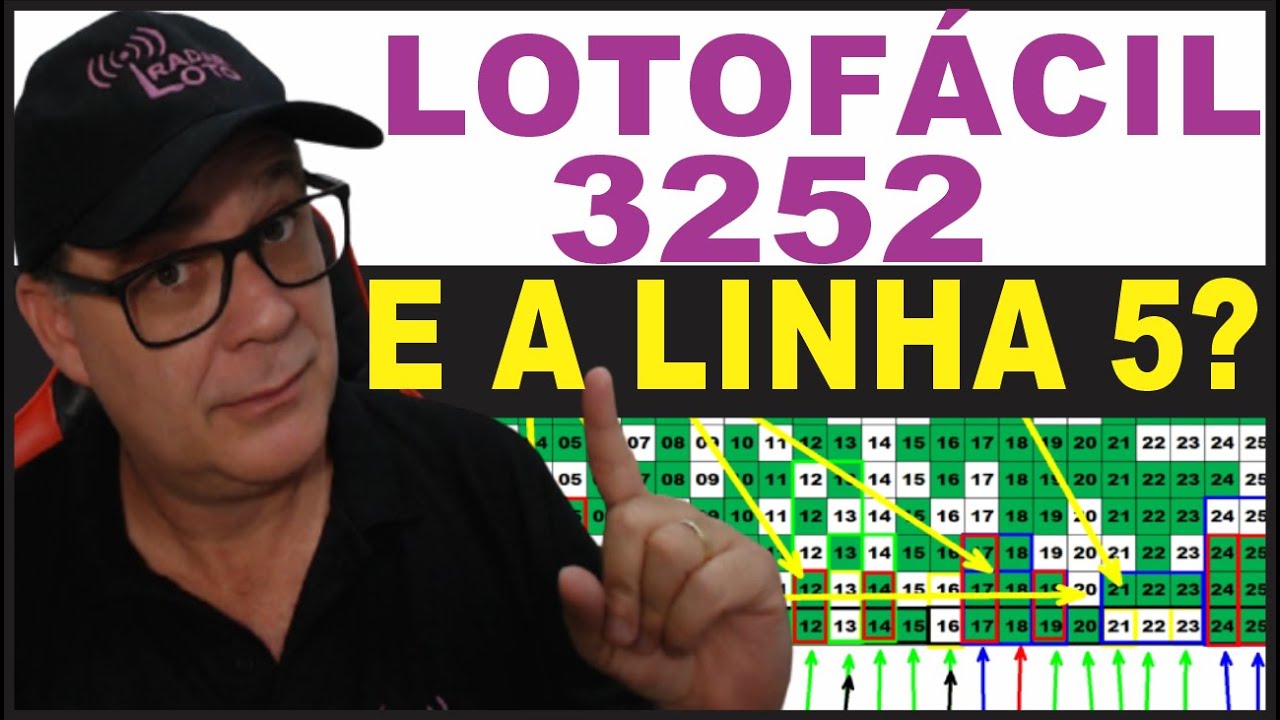 OLHA A LINHA 5! Dicas Para Lotofácil 3252 Análise E Sugestão - YouTube