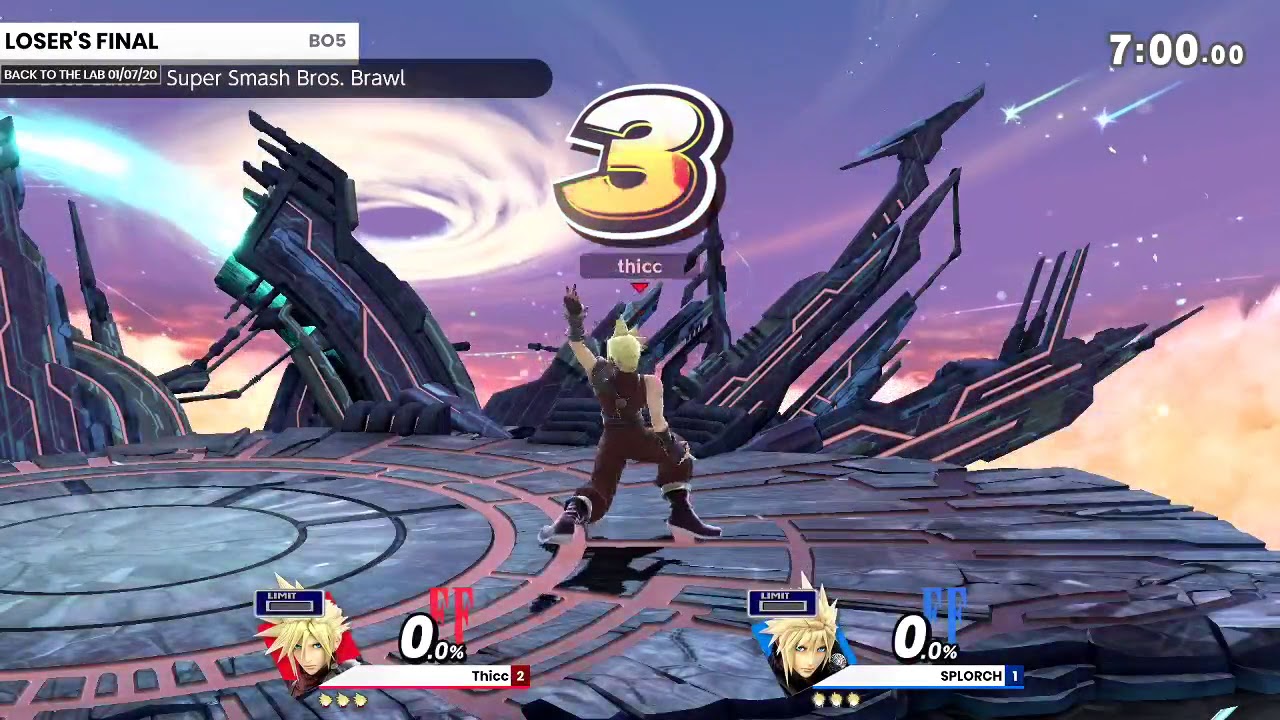 Back to the Lab - Thicc vs. SPLORCH - Loser's Final - 01/07/20 - YouTube