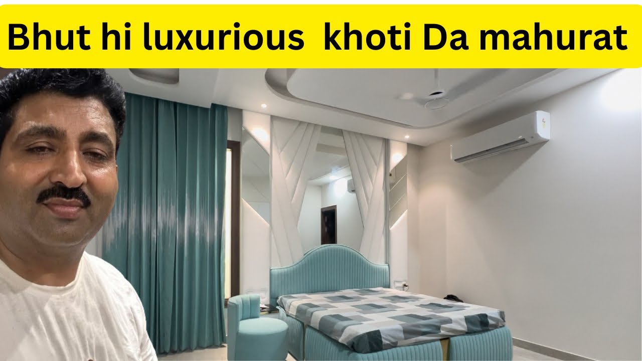 Bhut hi luxurious khoti Da mahurat - YouTube