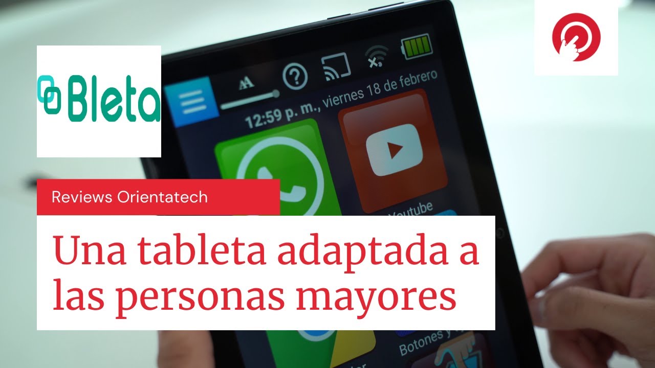 Analizamos Bleta | Una tablet adaptada - YouTube