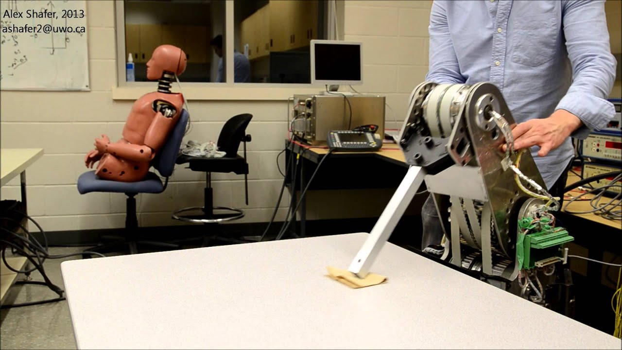 3-DOF DASA Arm - Indirect Force Control - YouTube