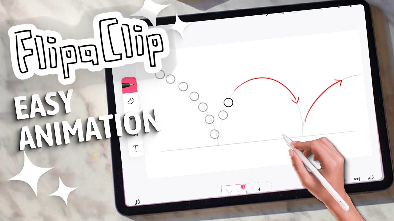 Quick Ball Animation In Flipaclip | For Beginners - YouTube