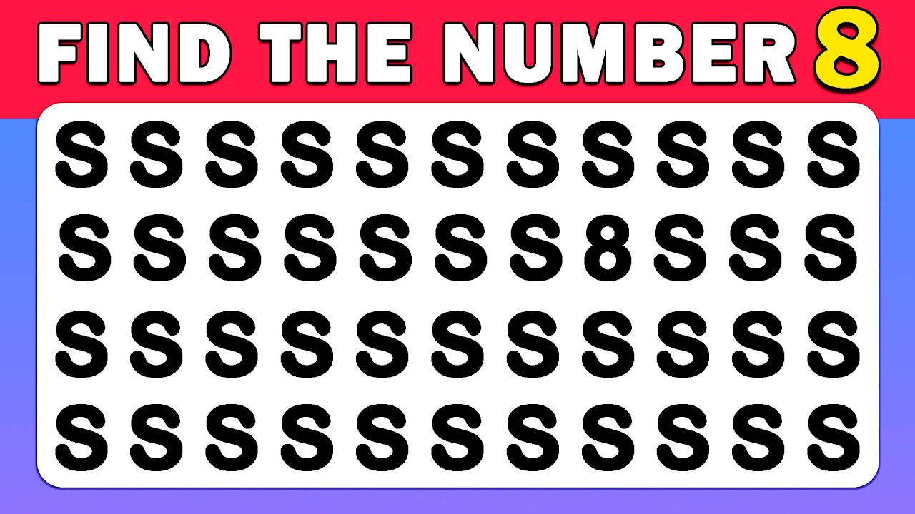 Find the ODD One Out - Numbers and Letters Edition - YouTube