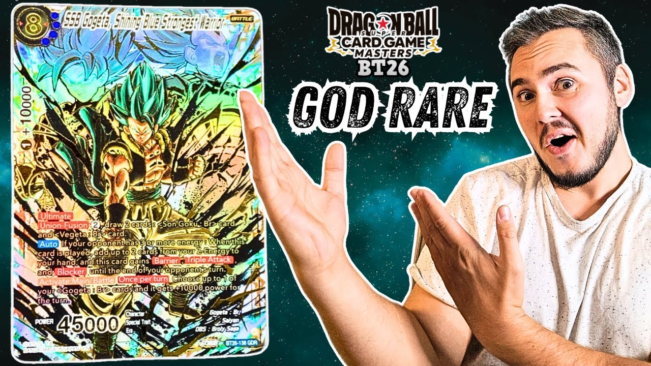Die beste God Rare aller Zeiten ?! Dragon Ball Super Card Game Ultimate ...