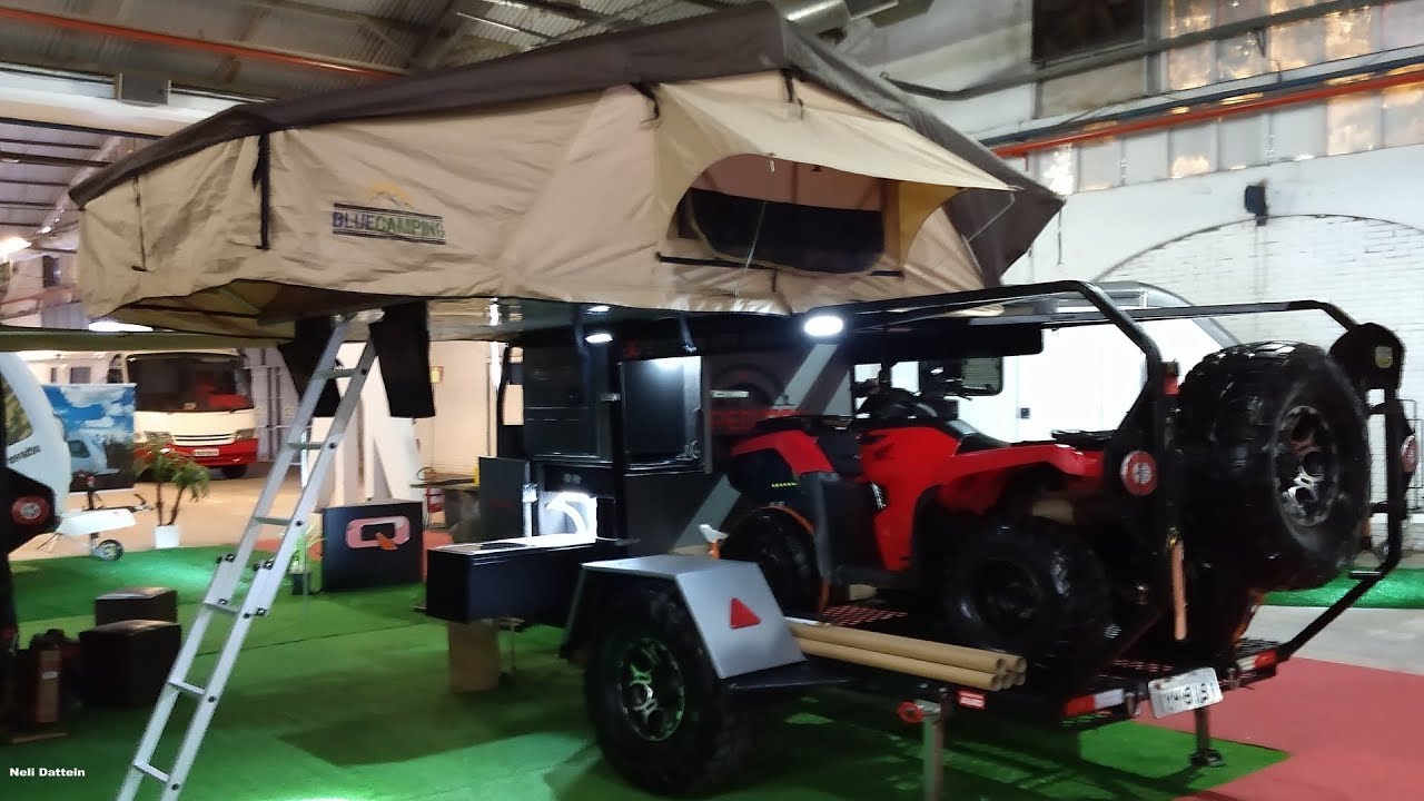 LANÇAMENTO EXPEDITION, MINI TRAILER OFF ROAD, C/BARRACA DE TETO ...