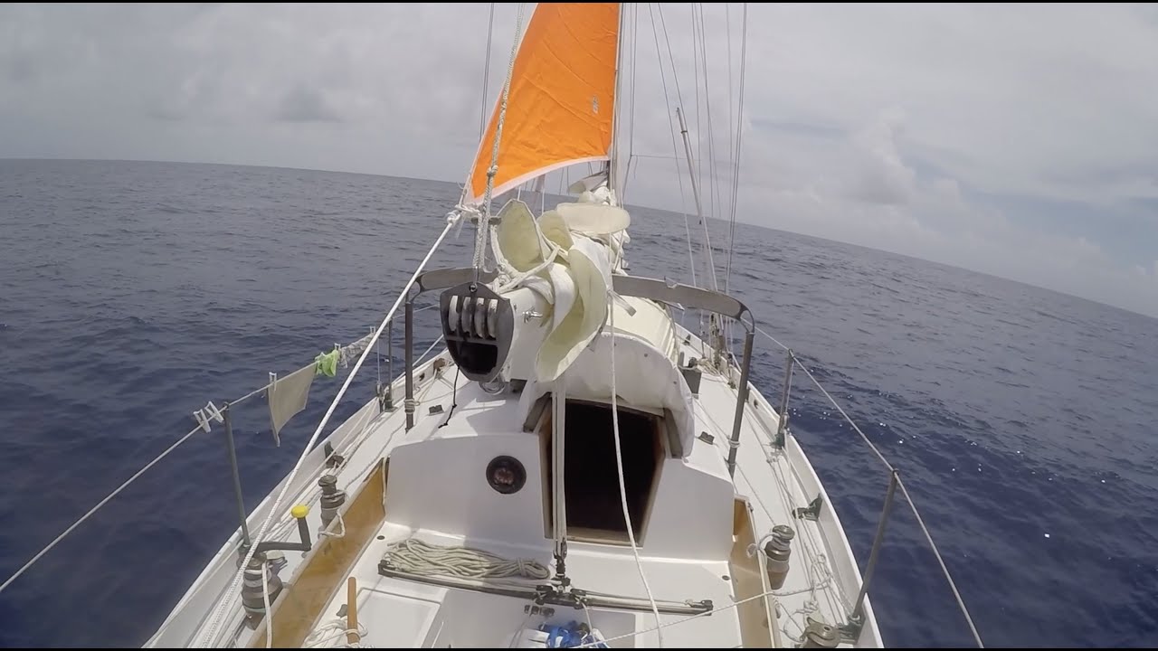 S3//EP10 Day 10. Setting the Trysail, Laundry at Sea, More Lightening ...