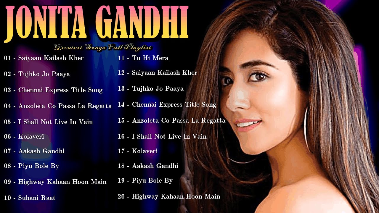 🎵 Jonita Gandhi – Songs that turn every story into a soulful musical ...
