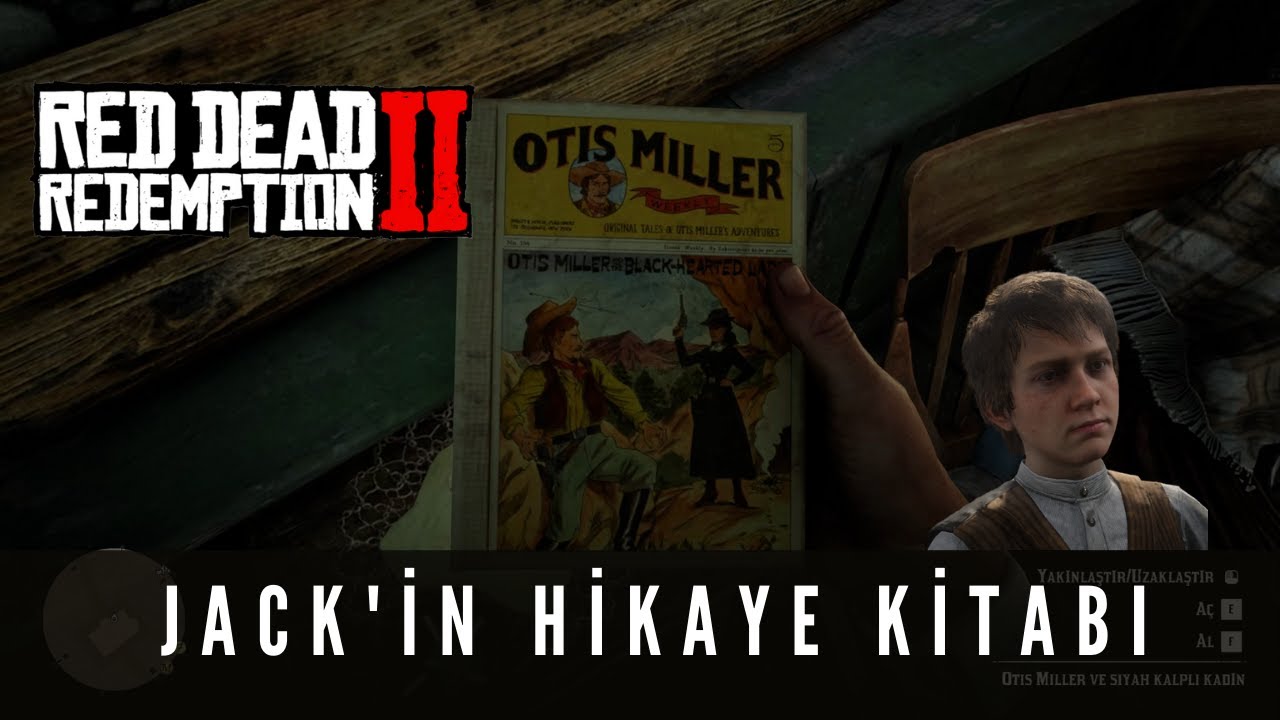 Red Dead Redemption 2 - Jack'in İstediği Hikaye Kitabının Yeri - YouTube