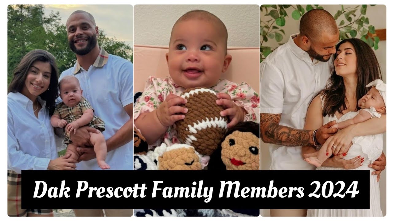 Dak Prescott Family Members Real Name And Ages - YouTube