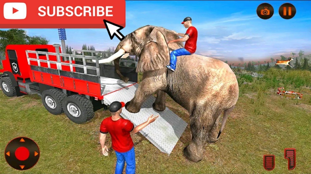 Elephant Transport Simulator | Wild Animals Transport Simulator ...