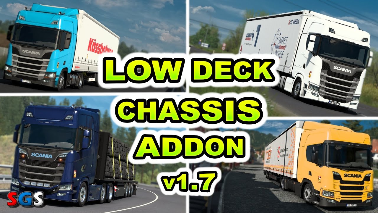 |ETS2 1.54| NG Scania P G R S Low Deck Chassis Addon v1.7 by Sogard3 ...