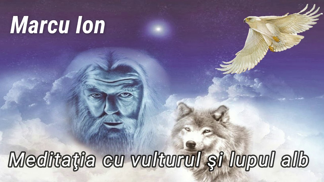 Meditaţia cu vulturul şi lupul alb - YouTube