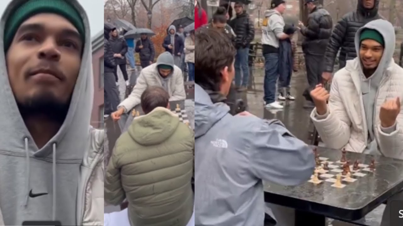 It got tense after Victor Wemby did a CHESS MEET UP in NYC & pros ...