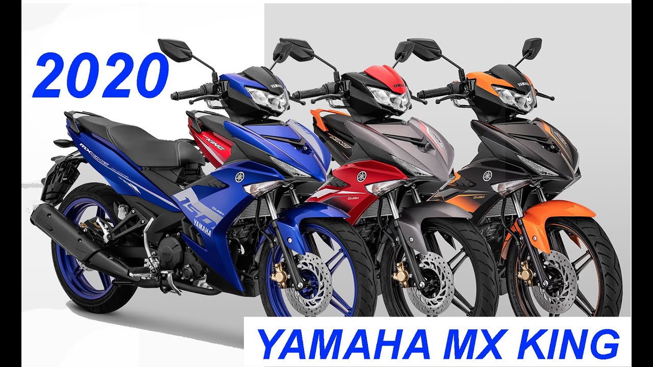 Pilihan Warna Baru Yamaha MX KING 2020 Biru Merah Oranye Sporty - YouTube