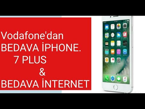 Vodafone'dan bedava internet & bedava İPhone 7 Plus (internet avcıları)