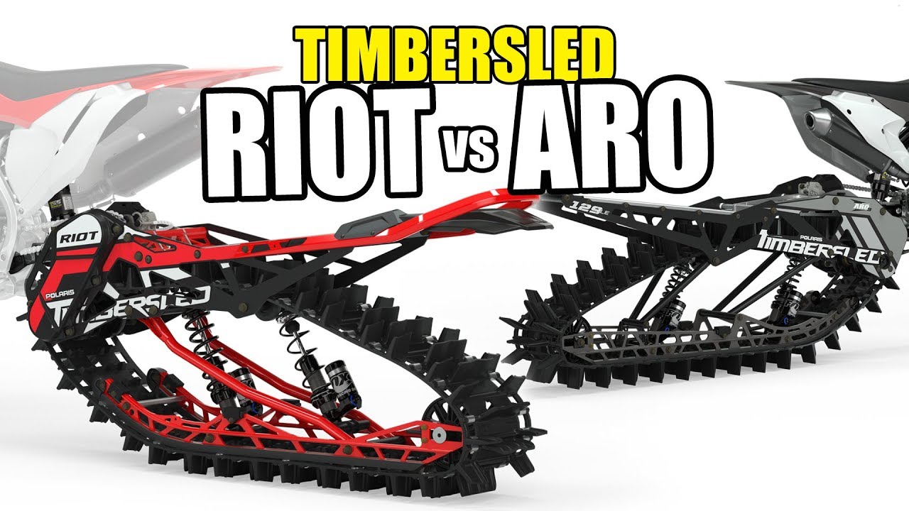 Timbersled RIOT or ARO? What's the real difference? - YouTube