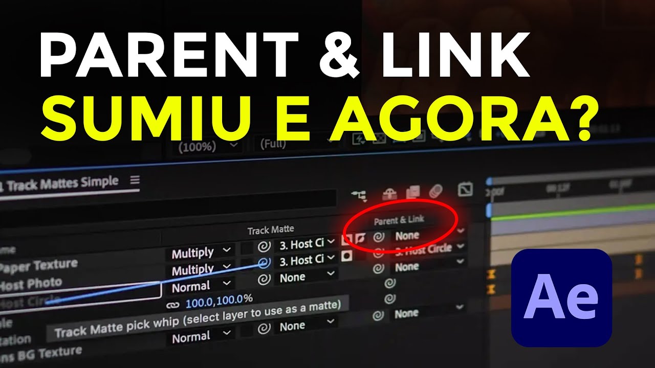 Parent & Link sumiram e agora? │ [RESOLVIDO] - Parent Option Missing/Not Showing in After ...