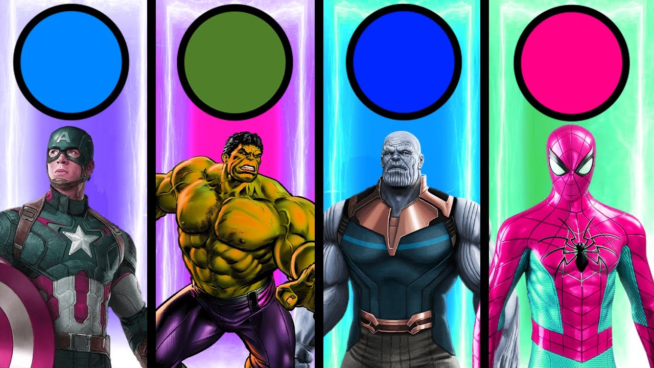 TEAM SPIDER-MAN In Real Life | Hulk | Captain America | Thanos | Match ...
