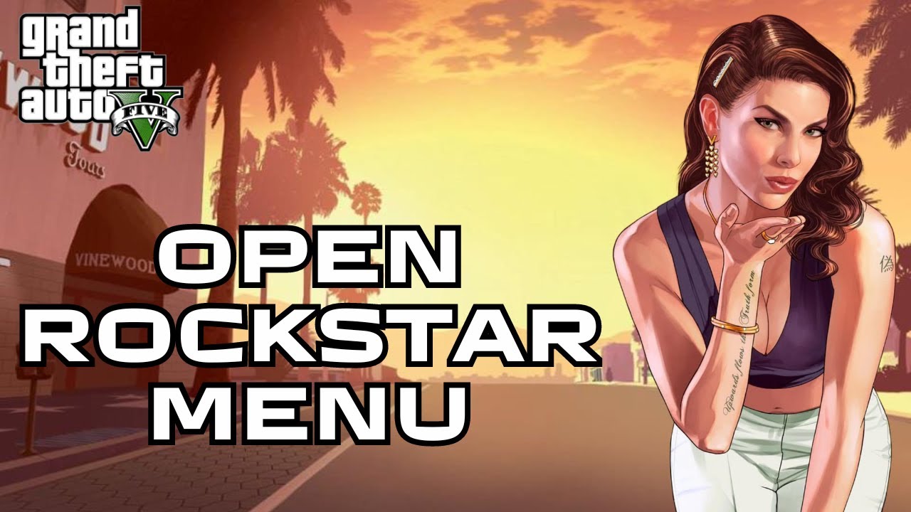 How to Open Rockstar Menu on GTA 5 | GTA 5 Tutorial - YouTube