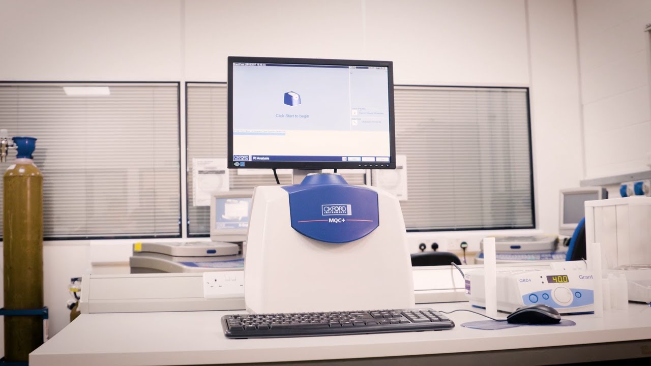 Benchtop NMR analyser, MQC+ - YouTube