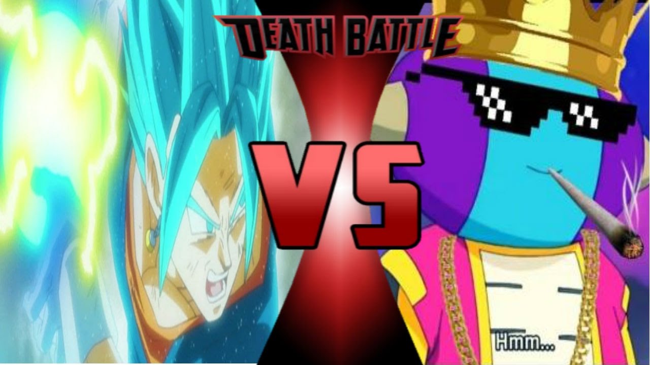 SSJ Blue Vegito vs Zeno(The Omniversal King) - YouTube