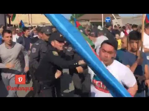 Erməni polisi deyil, bizimkilərdir bayrağı qıran