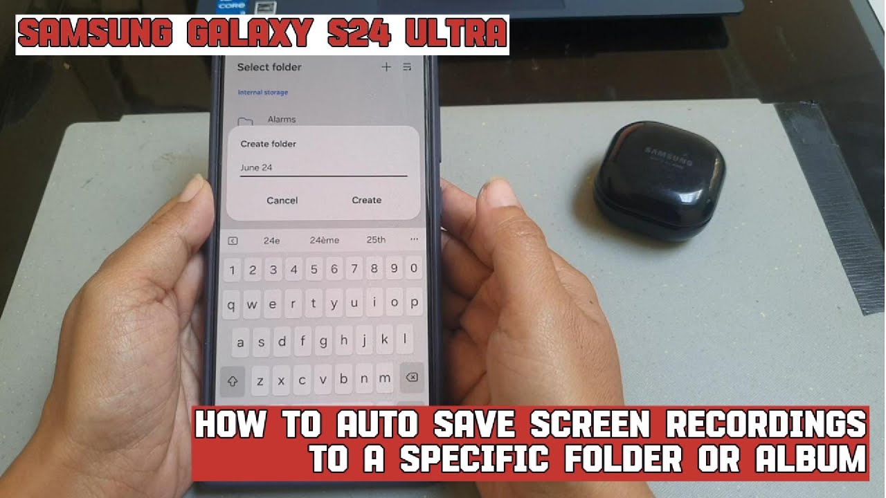 How to auto save screen recordings to a specific folder or album on ...