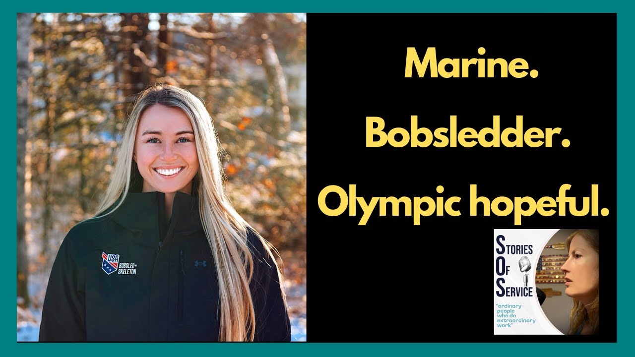 Marine. Bobsledder. Olympic hopeful | Riley Tejcek - S.O.S. podcast ...