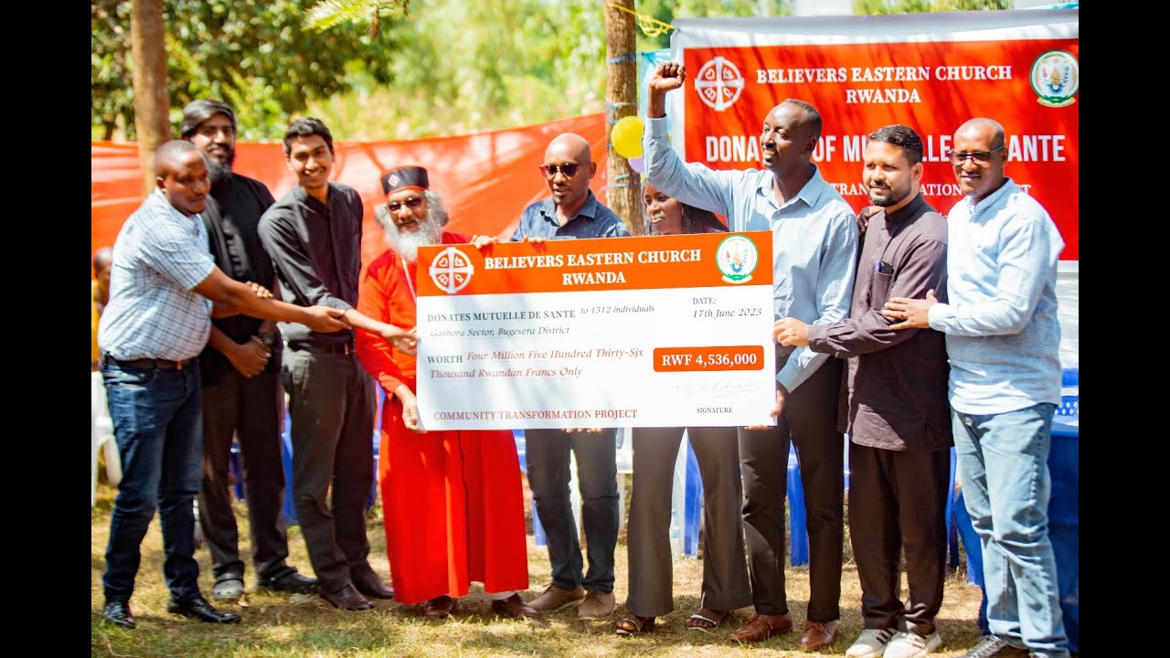 Bugesera District:Believers Eastern Church Rwanda :Donates 1521 ...