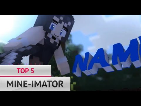 👑 LEGENDARY 👑 TOP 5 MINE-IMATOR INTRO TEMPLATES for Minecraft - YouTube