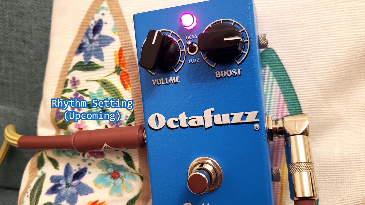 Fulltone Octafuzz into Fender Deluxe Reverb (Octavio/Octavia style fuzz ...