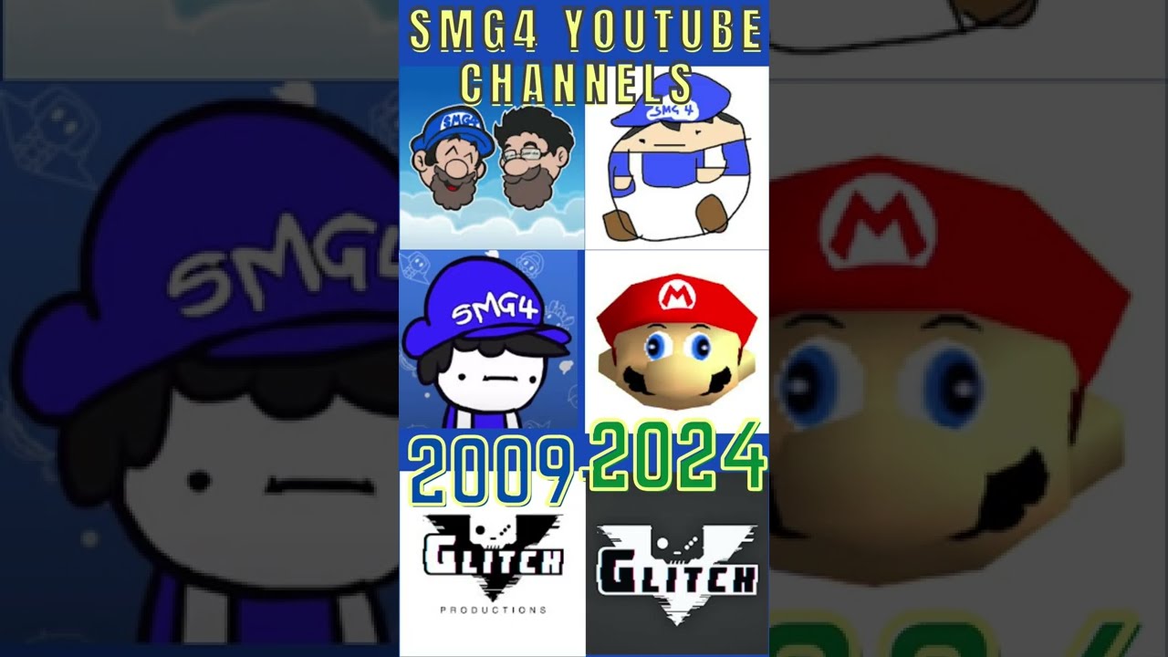 All SMG4 Channels (2009- 2024) #shorts #gasgasmeme #smg4shorts # ...