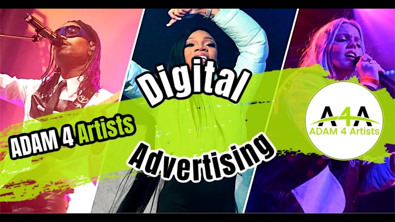 ADAM 4 Artists “Digital Ads” - YouTube