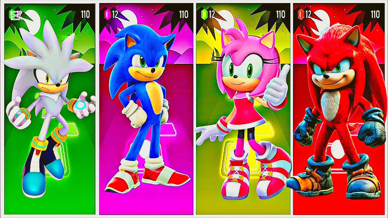 Tiles Hop Sonic Edm Rush - YouTube