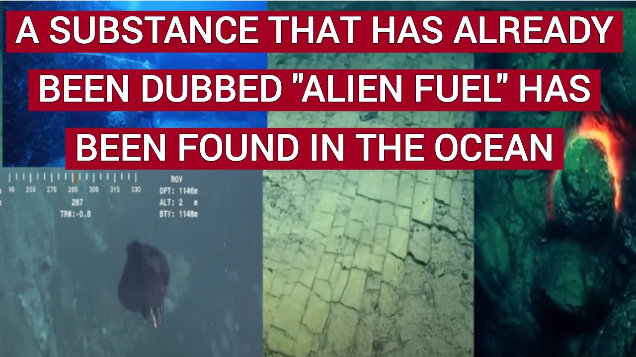 A substance that has already been dubbed Alien Fuel has been found in ...