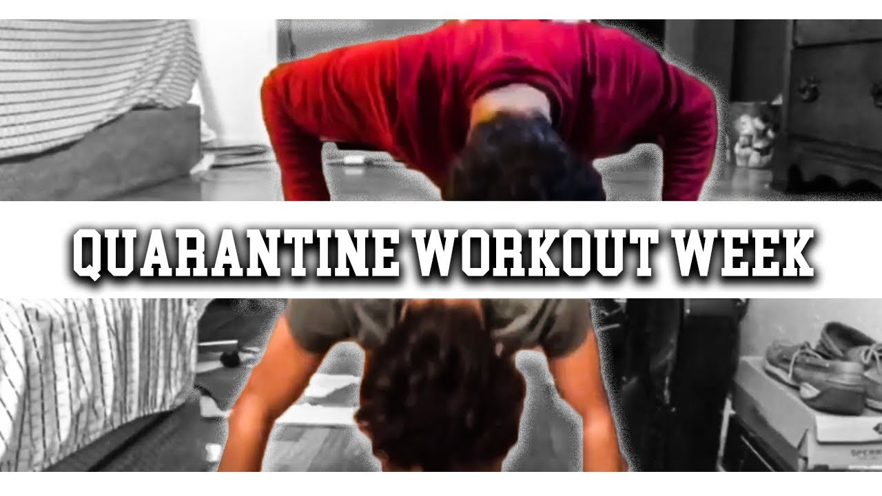 Quarantine Workout week || Training week 💪 🏃|| - YouTube