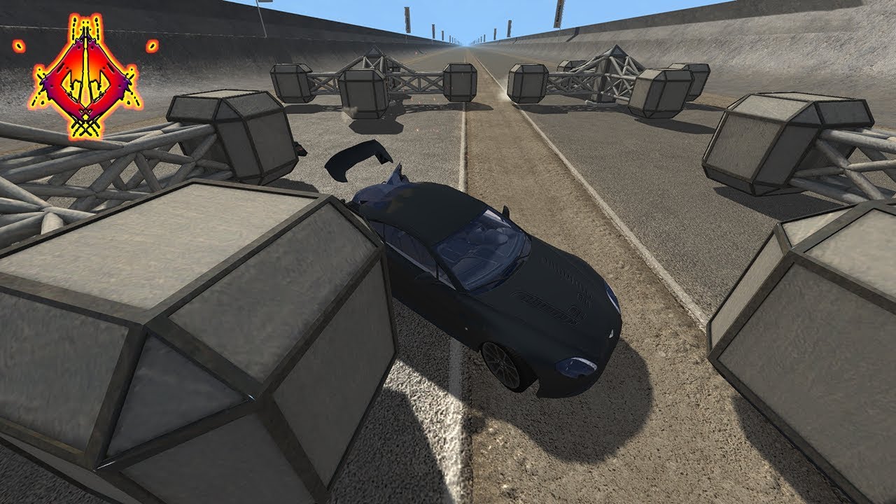 Car VS Grinder machine BeamNG.drive - YouTube