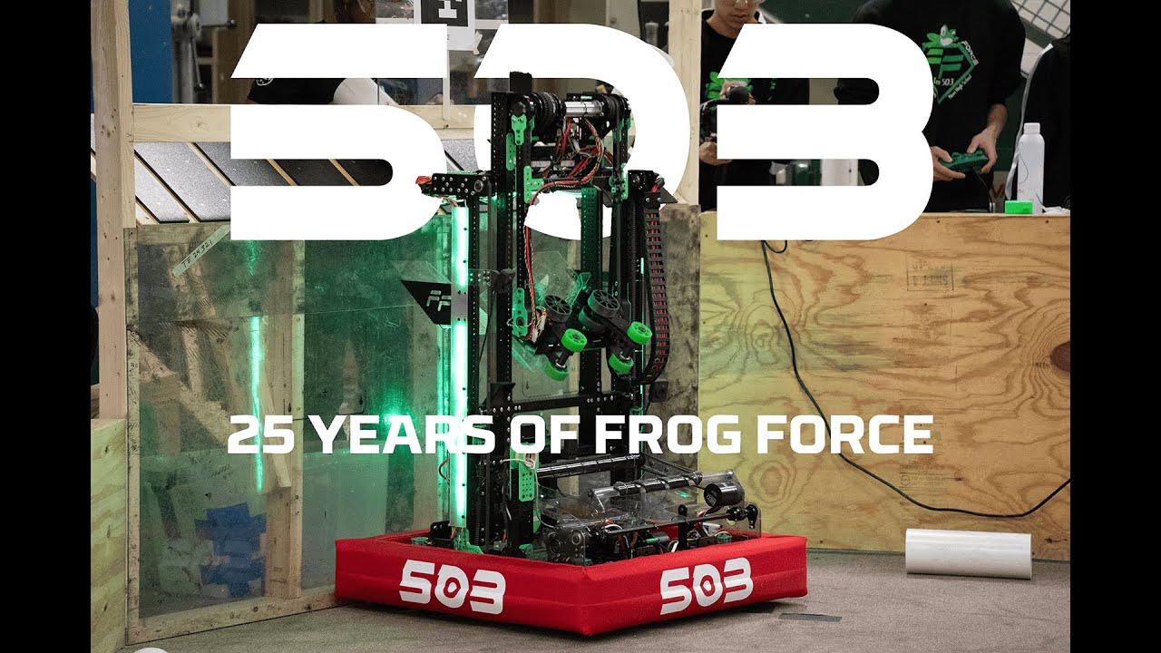 Frog Force 503 | Robot Reveal 2025 | Riepen Reaper | 25 Years - YouTube