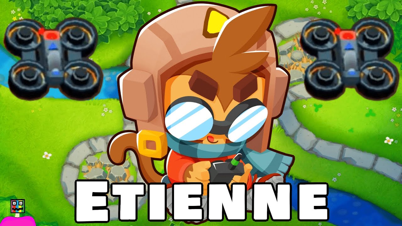 Testei o ETIENNE no BLOONS TD 6 pela PRIMEIRA VEZ - YouTube